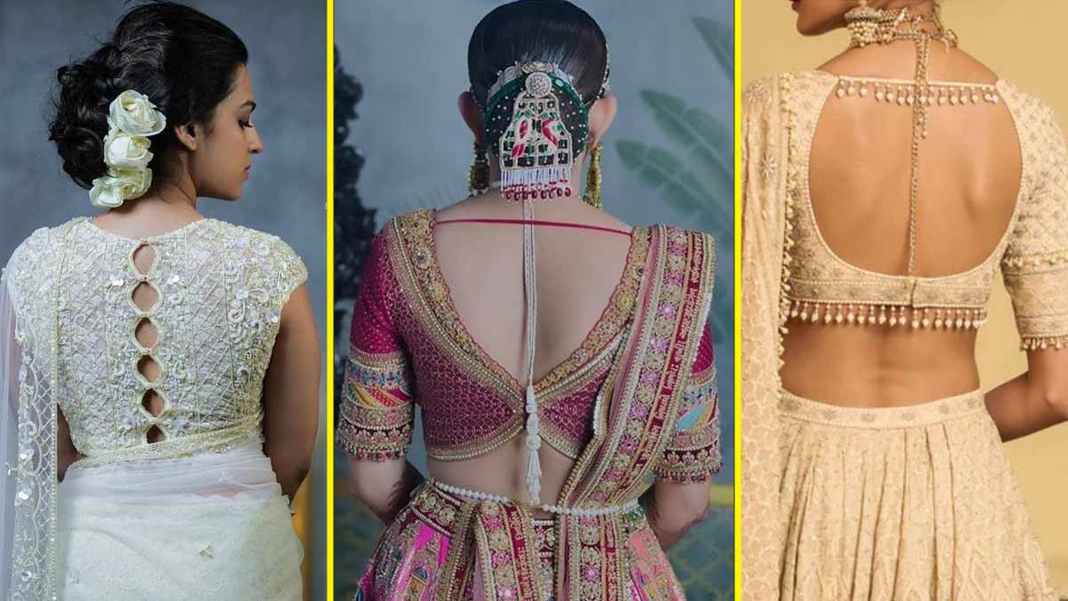 10 stunning blouse design for your brides for special occasi